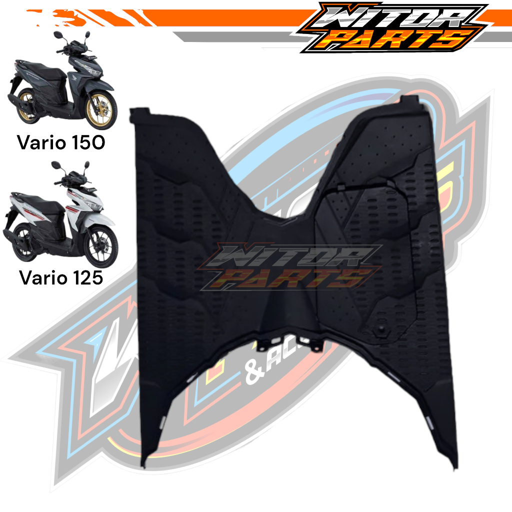 Jual Bordes Dek Pijakan Injakan Step Floor Kaki Vario 125 150 Led 2015 2016 2017 | Shopee Indonesia