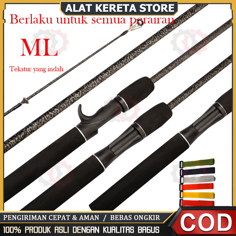 Jual Joran Pancing Murah Carbon Fiber 1.65M/1.8M Original Produk Material Berkualitas Fishing ...