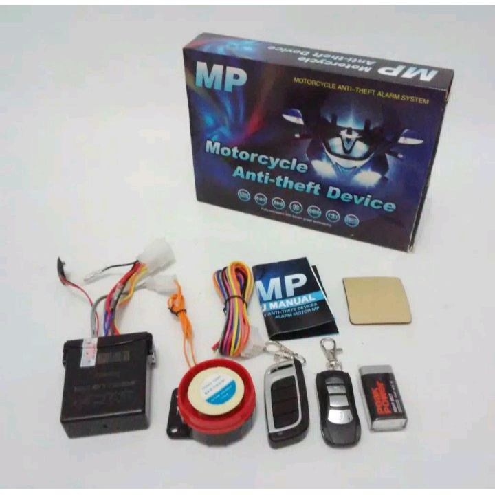 Jual Alarm motor MP One Way anti maling bisa untuk semua motor plus ...