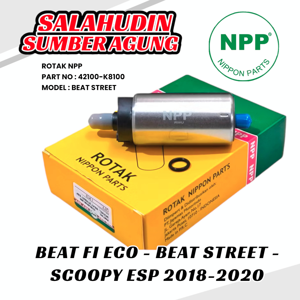 Jual Rotak Dinamo Fuel Pump NPP Beat Fi Street Non Led Scoopy eSP 2018 ...