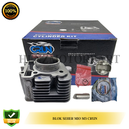 Jual BLOK BLOCK SEHER CYLINDER BLOK SET MIO M3 MIO 125 2PH CRUN | Shopee Indonesia