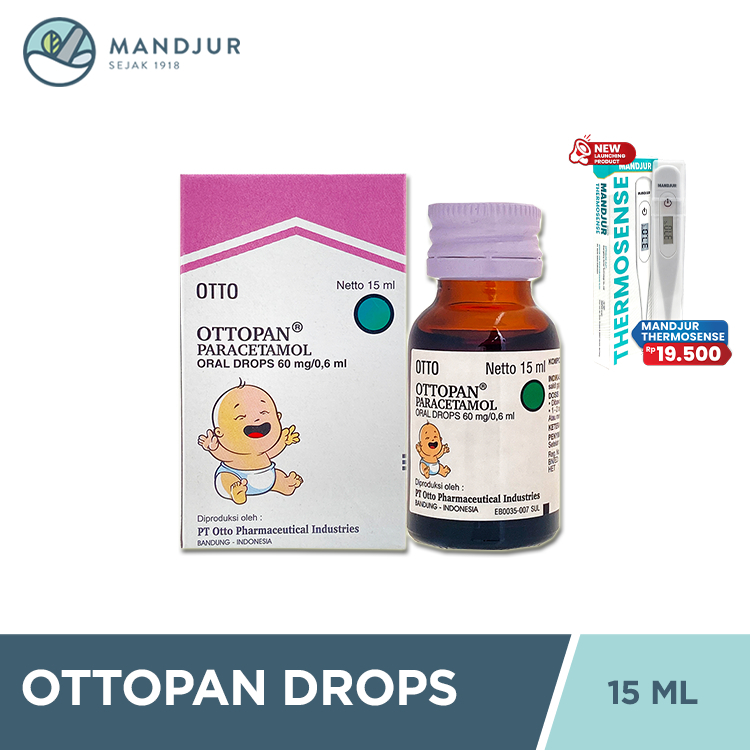 Jual Ottopan Drops 15 ml - Obat Demam Anak | Shopee Indonesia