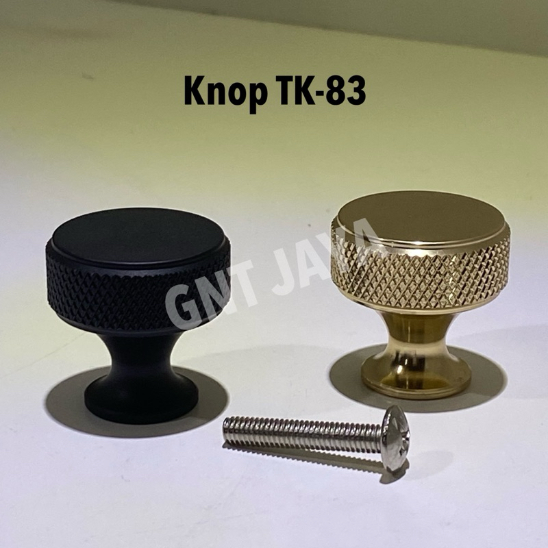 Jual free baut TARIKAN KNOP kode TK-83 minimalis huben gold black knob ...