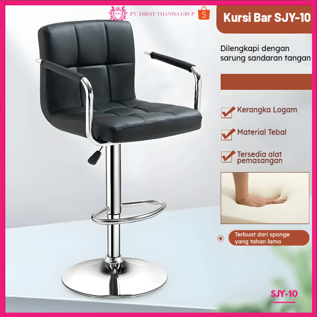 Jual Kursi Bar Tool Dengan Desain Elegan Untuk Ruangan Dalam Indoor ...