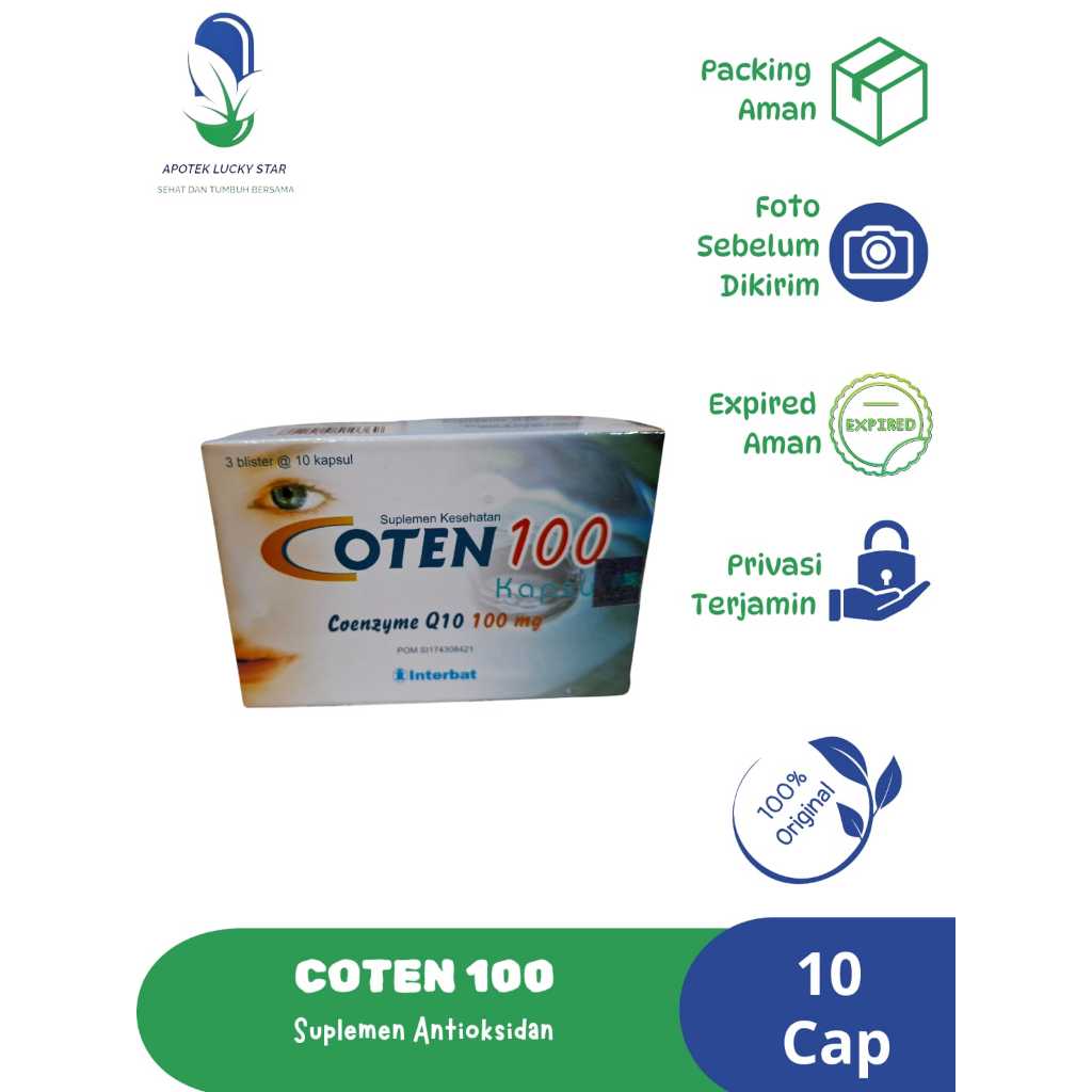 Jual Coten 100 - Suplemen untuk Kesehatan Jantung dan Pembuluh Darah ...