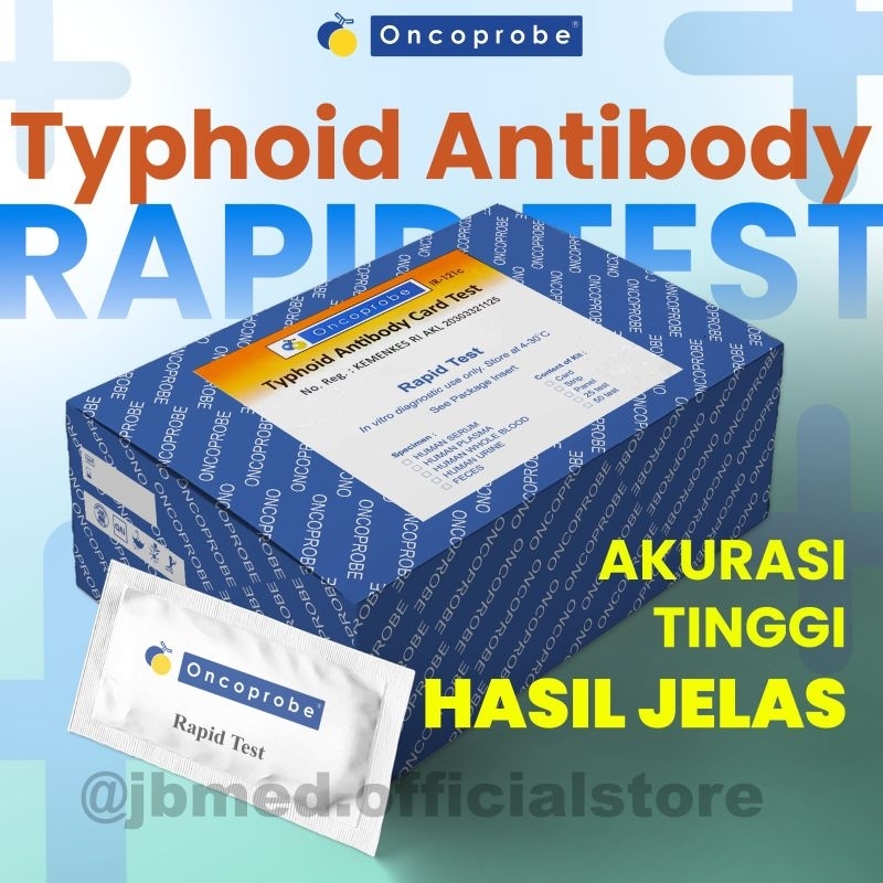 Jual Alat tes demam thypoid (khusus tenaga lab)merk oncoprobe | Shopee ...