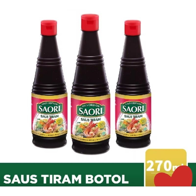 Jual saus tiram saori botol 270 ml | Shopee Indonesia
