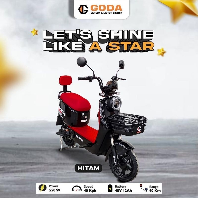 Jual SEPEDA LISTRIK / E-BIKE GODA 151 | Shopee Indonesia