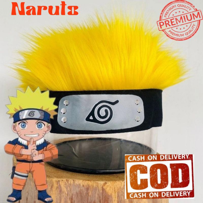 Jual Rambut Naruto premium topi rambut Naruto cosplayer | Shopee Indonesia