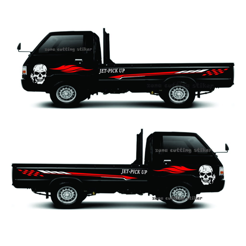 Jual stiker cutting mobil l300 cutting stiker mobil pick up l300 ...