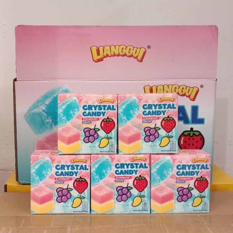 Jual PERMEN CRYSTAL CANDY LIANGGUI 3 RASA | Shopee Indonesia