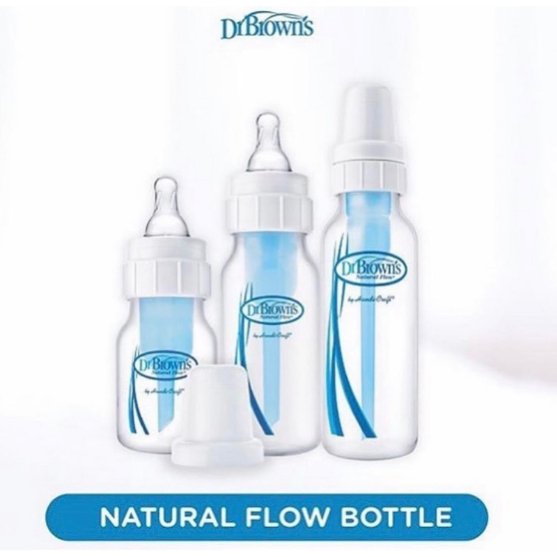 Jual DR BROWNS NATURAL FLOW BOTTLE 250ml / Botol susu Dr Browns 250 ml ...
