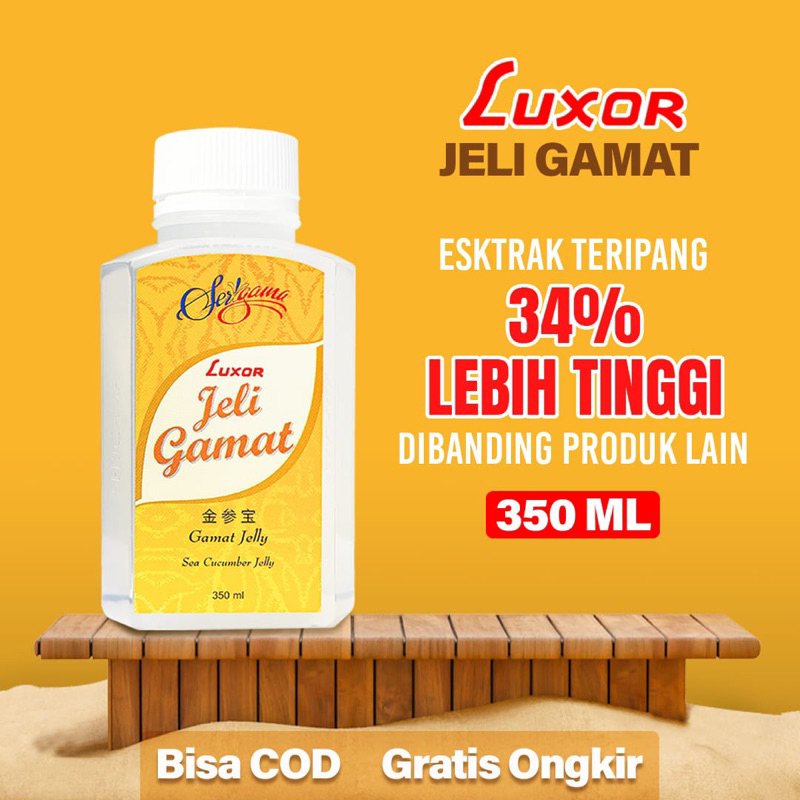 Jual Jelly Gamat Luxor Bio Sea Cucumber 350ml Original | Shopee Indonesia