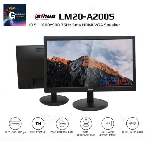 Jual Monitor 20 Inch PC CCTV RANDOM TYPE_GNB | Shopee Indonesia