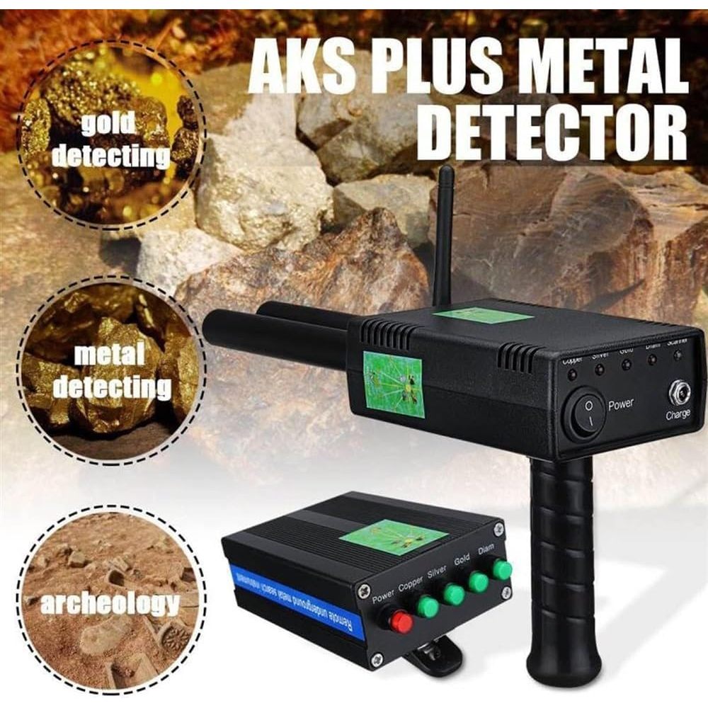 Jual AKS PLUS PROFESSIONAL METAL DETECTOR detektor logam emas perak ...