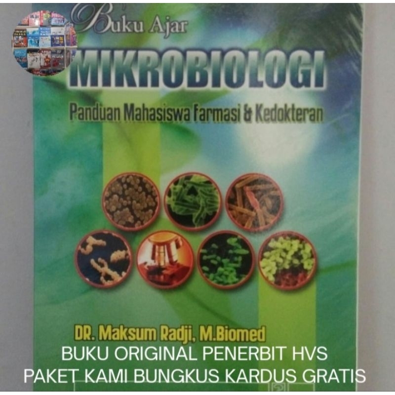 Jual Buku Original Buku Ajar Mikrobiologi untuk Mahasiswa Farmasi - Maksum Radji | Shopee Indonesia