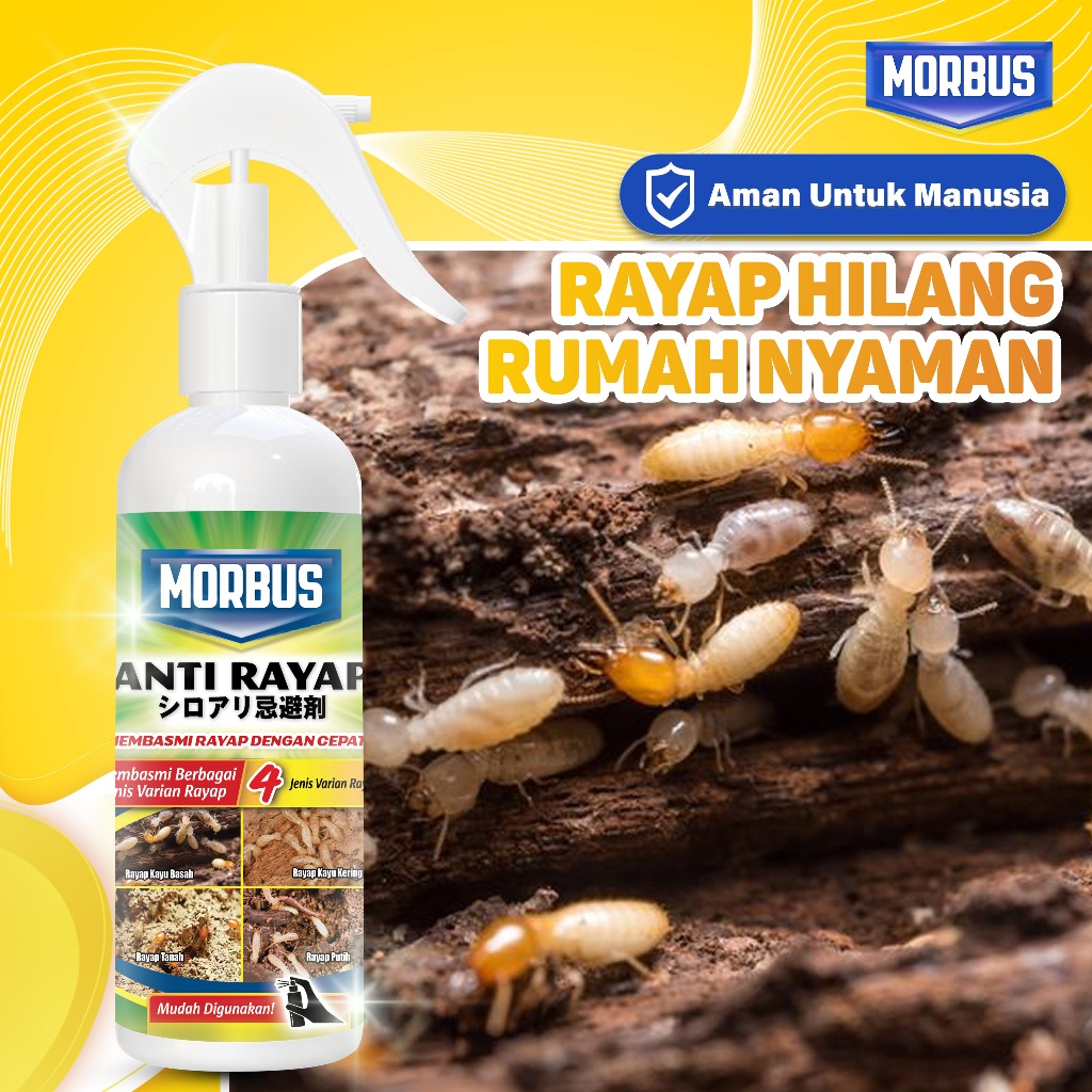 Jual Morbus Obat Anti Rayap Pray 250 ml / Racun Rayap Ampuh | Shopee ...