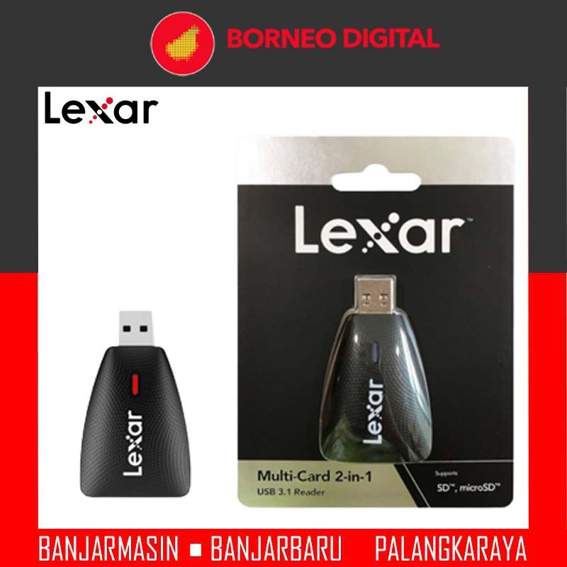 Jual Lexar Multi Card Reader 2 In 1 3.1 Pro LRW450UB | Shopee Indonesia