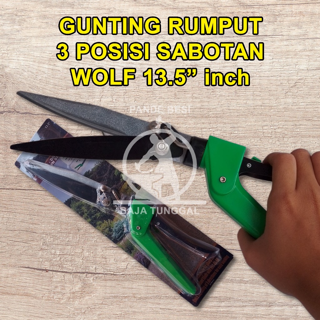 Jual GUNTING RUMPUT Ranting Taman Tanaman 3 POSISI Sabotan 3 Fungsi ...