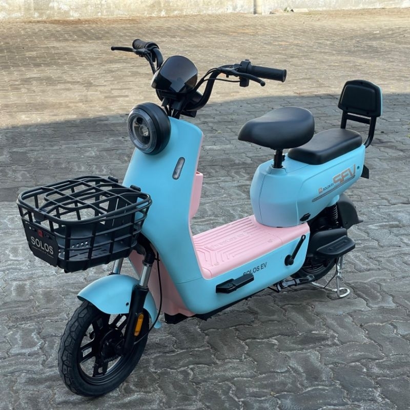 Jual Selis Sepeda Listrik Solos Sy13 48V / 12Ah 500Watt | Shopee Indonesia