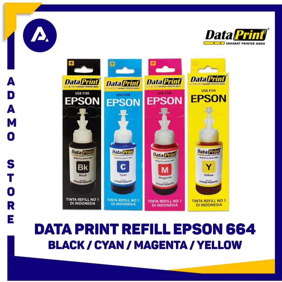 Jual DataPrint Data Print Refill Tinta Epson 664 Data Print 80ml ...