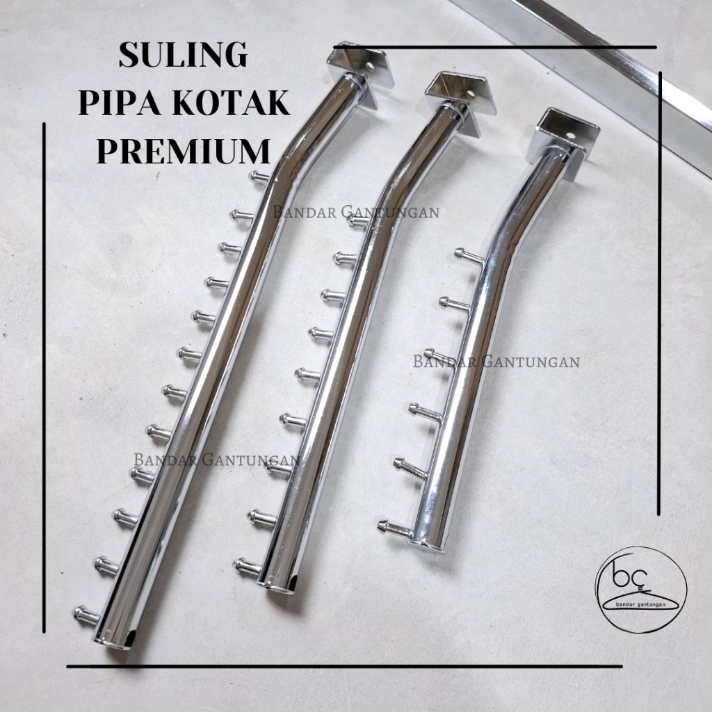 Jual Suling Hanger Besi Model Paku Suling Besi Hanger Ke Pipa Kotak ...