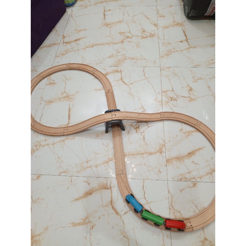 Jual mainan track kereta kayu ikea | Shopee Indonesia