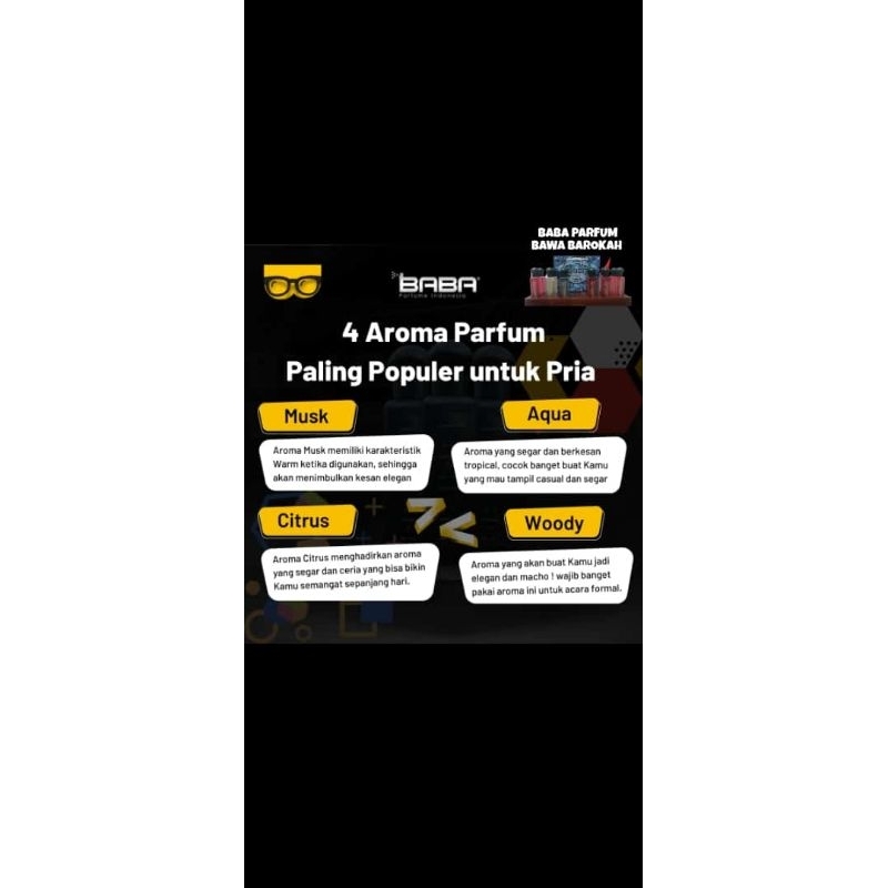 Jual BABA PARFUM MEN COLLECTION | Shopee Indonesia