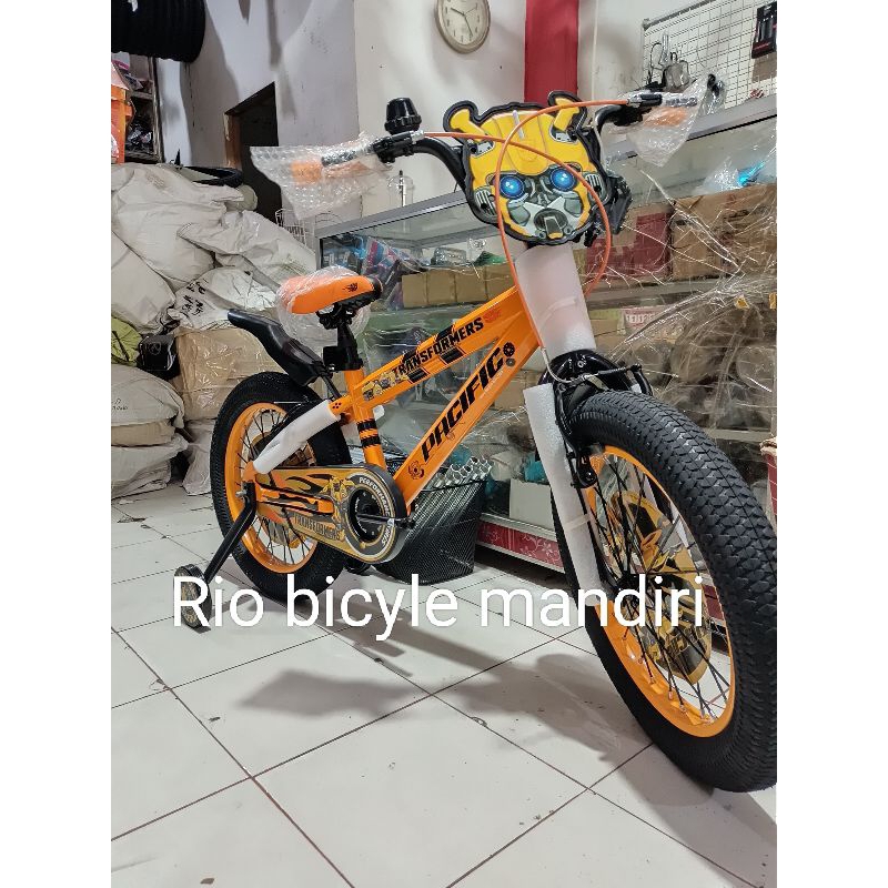 Jual Sepeda bmx pacific ventura transformer ring 18 inchi ban besar ...
