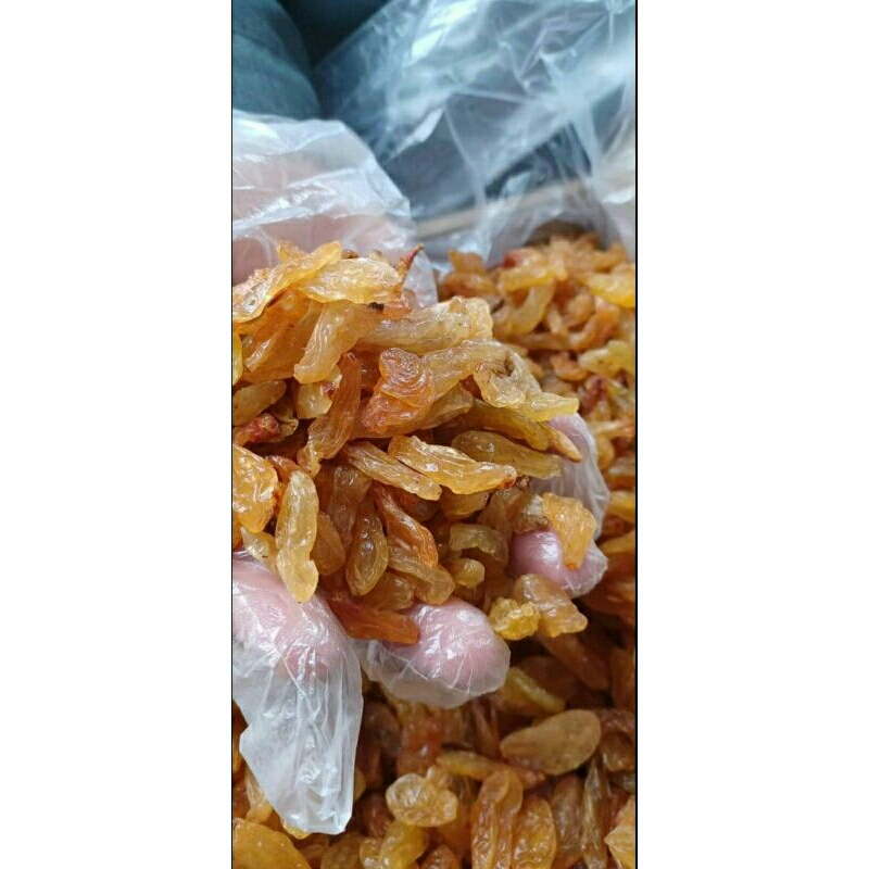 Jual Kismis / Zabib / Anggur Kering Jenis Golden Rasa Asam manis ...
