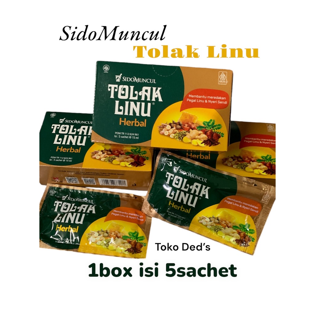 Jual Tolak LInu Herbal & Tolak Batuk - Sidomuncul 1box | Shopee Indonesia