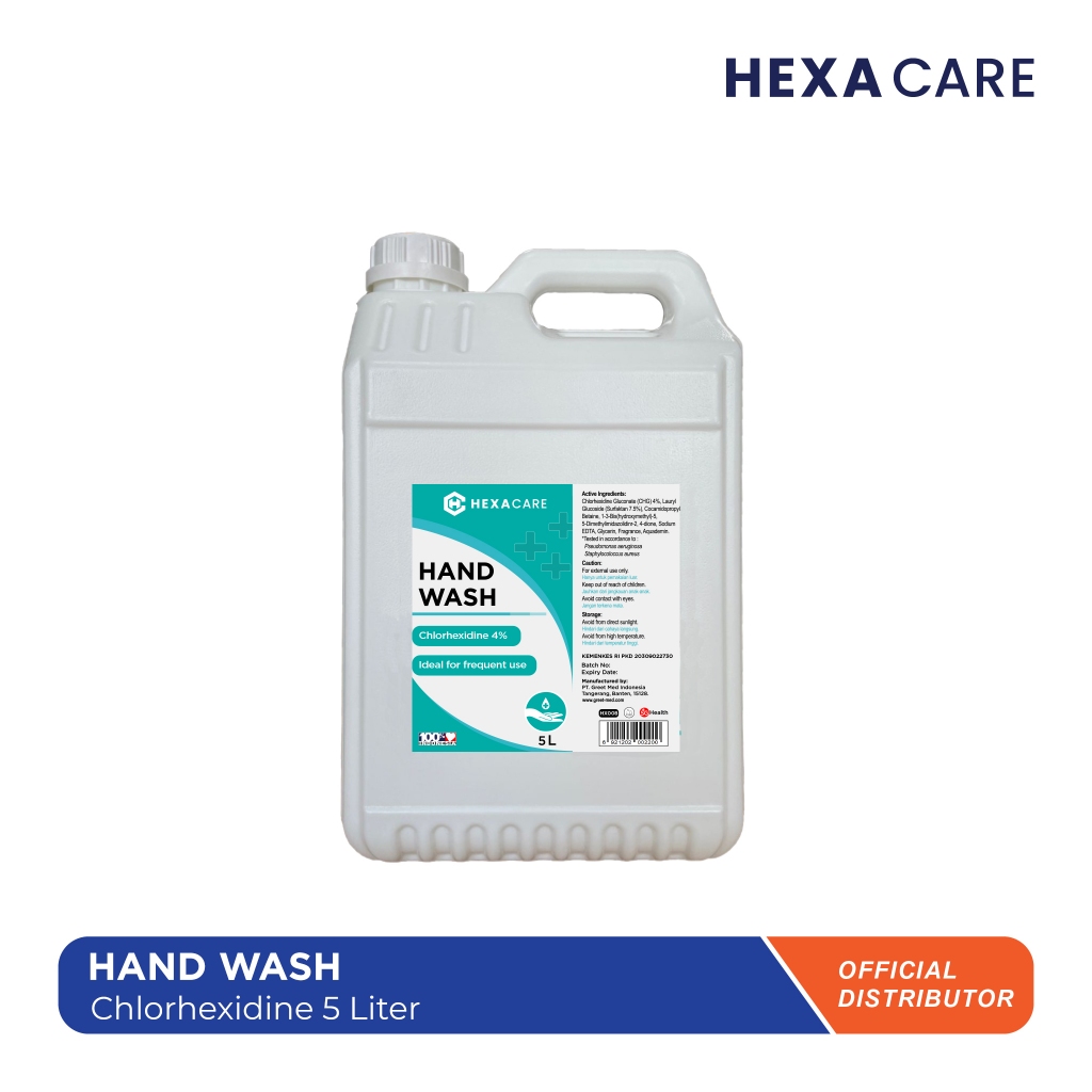 Jual Hexa Care Hand Wash 5 Liter Sabun Cuci Tangan | Shopee Indonesia