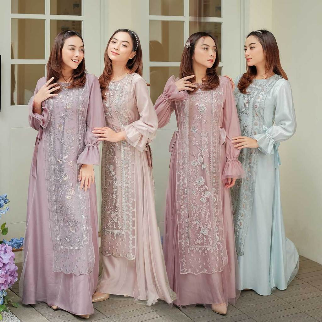 Jual ( Amira Dress Series - Raya Collection Izarabatik ) Baju Sarimbit ...