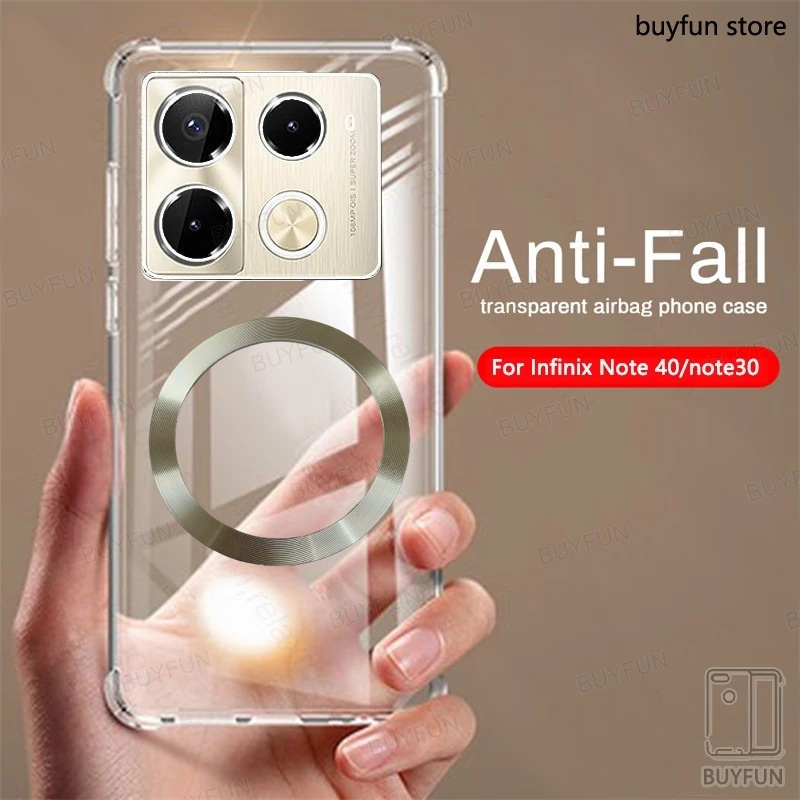 Jual Case INFINIX NOTE 40 40s 40 PRO 4G 5G 40 PRO PLUS AirBag Clear ...