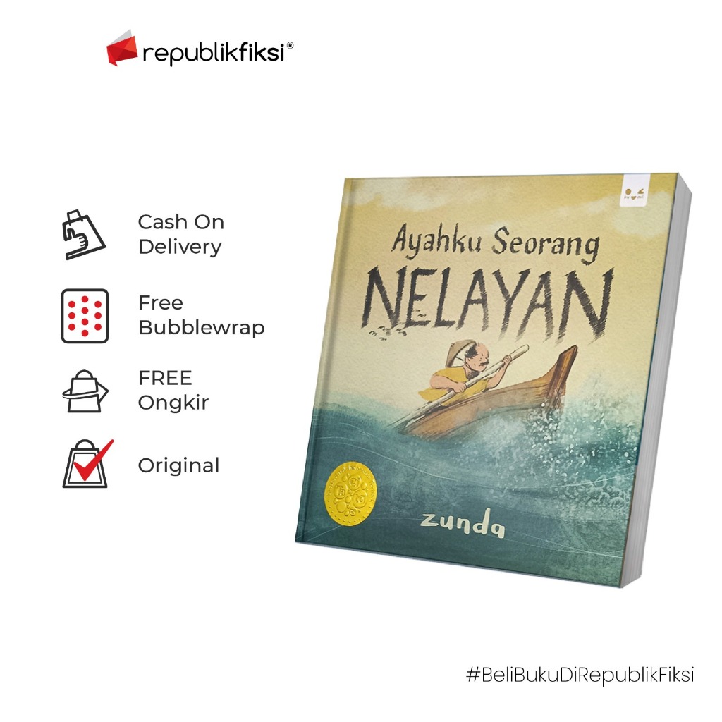 Jual Buku Anak Ayahku Seorang Nelayan Zunda Penerbit Humi Shopee