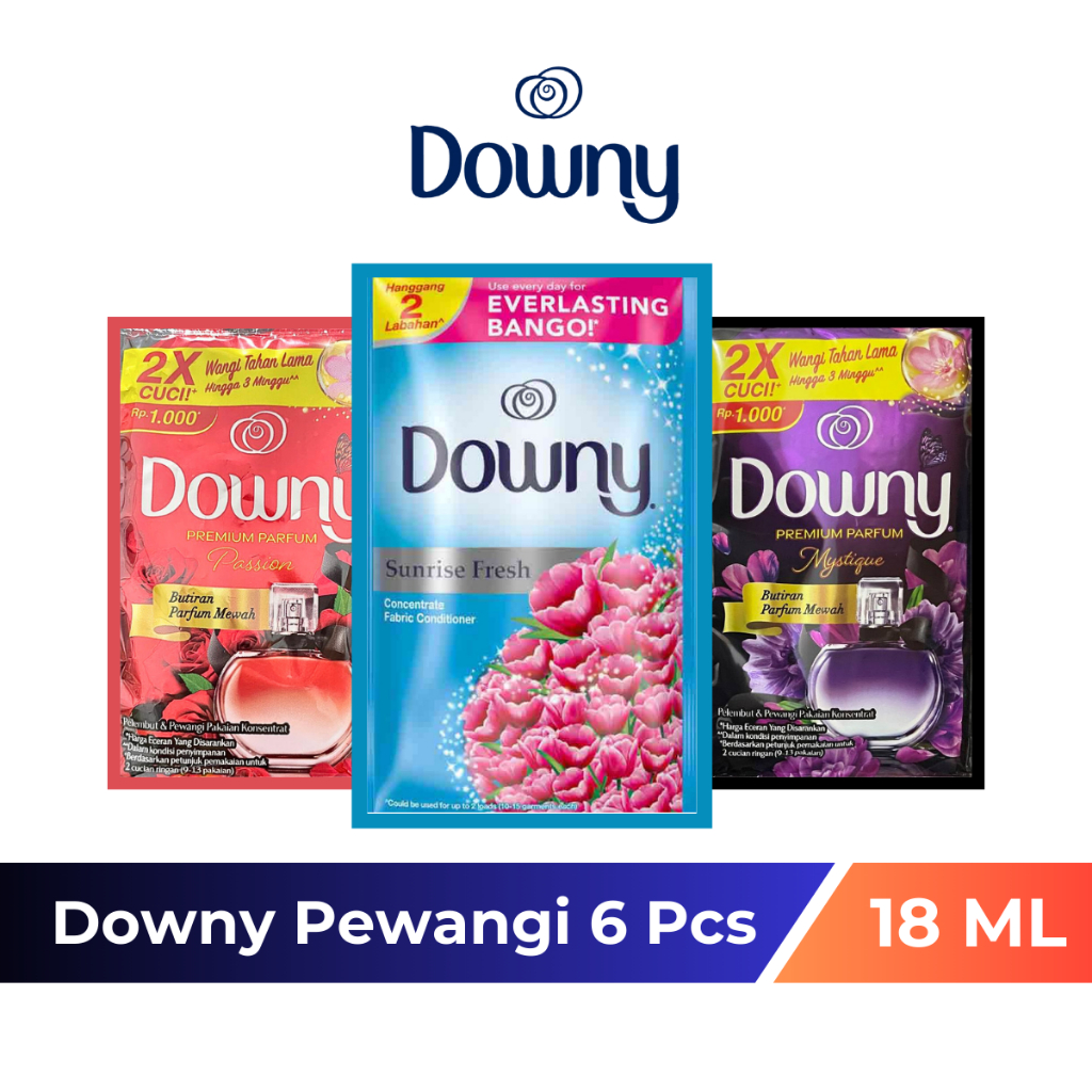 Jual Downy Parfum Collection 18 ML - Renceng 12 Pcs | Shopee Indonesia