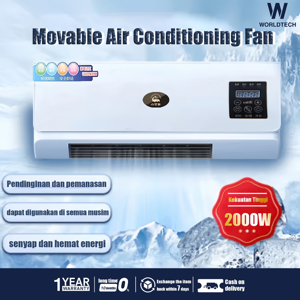 Jual AC Portable AC mini portabel pemanas dan pendingin dua fungsi ...