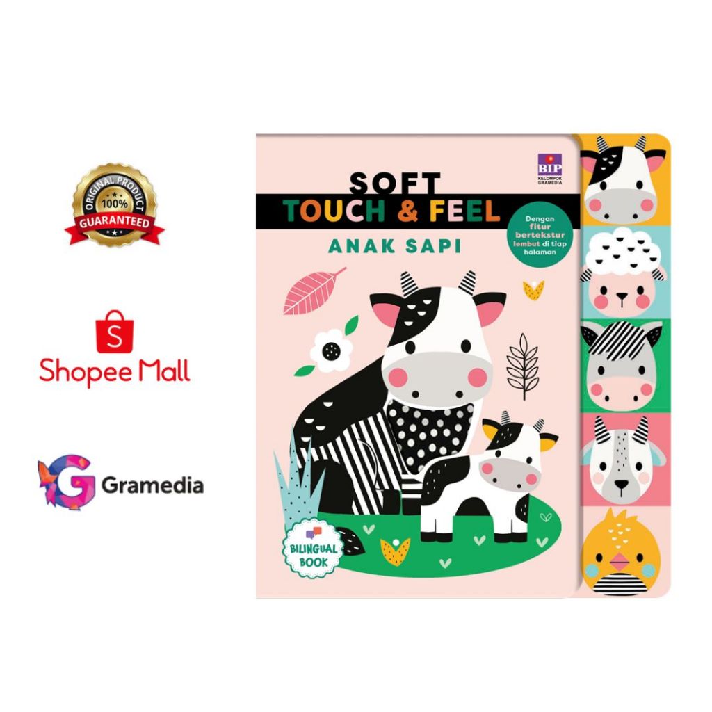 Jual Soft Touch & Feel: Anak Sapi | Shopee Indonesia