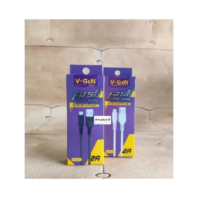 Jual V-GEN VCB-54 Micro USB Data Cable Fast Charging 2A | Shopee Indonesia