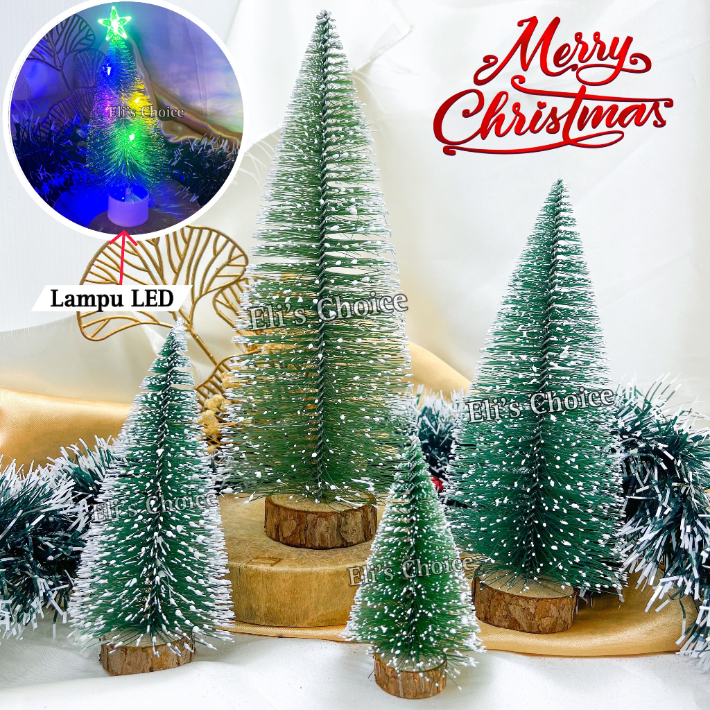 Jual POHON NATAL MINI / PAJANGAN POHON NATAL MEJA / ORNAMEN FOTO NATAL ...