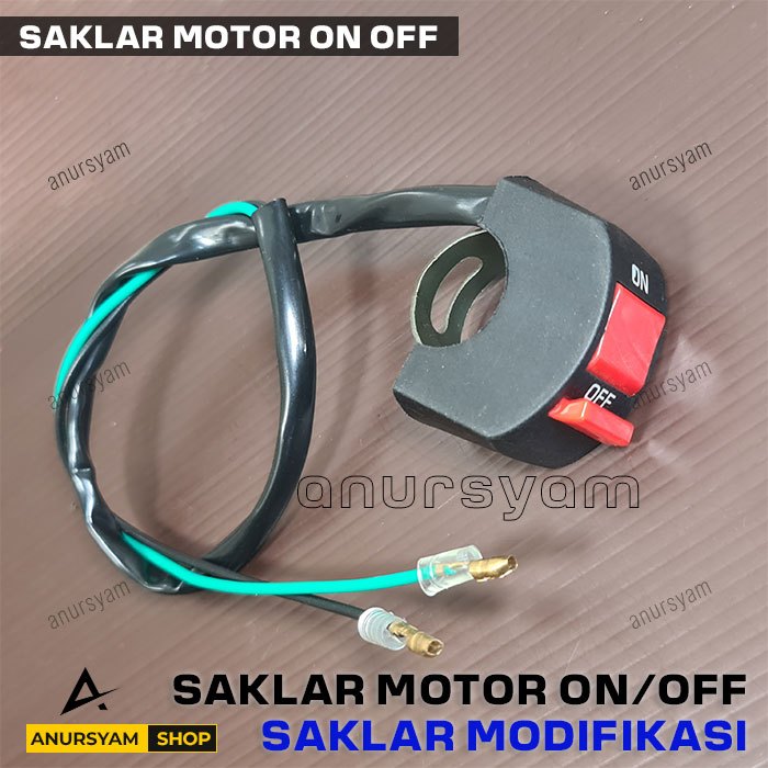Jual Saklar Motor ON/OFF - Switch ON OFF Tombol Lampu - Saklar ...