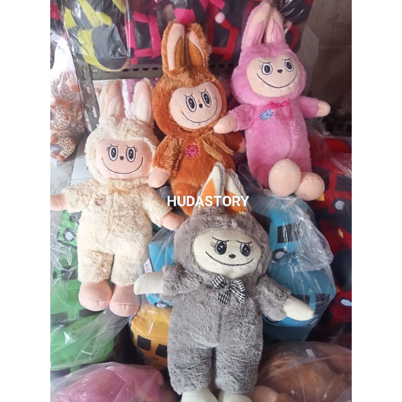 Jual Boneka Labubu Viral Ukuran 45cm Terlaris Lucu Dan imut | Shopee ...
