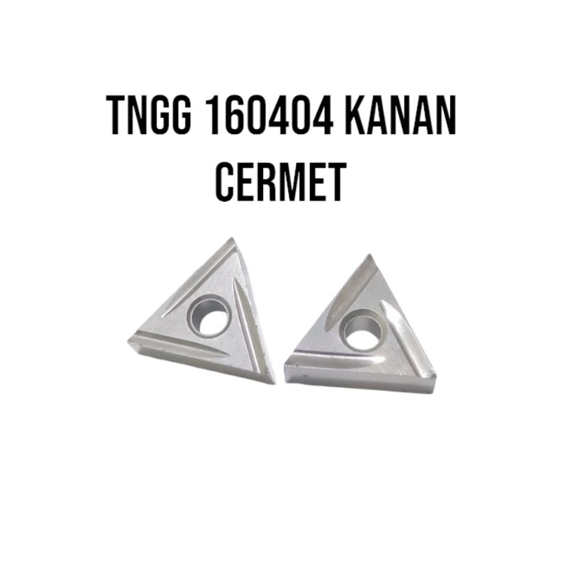 Jual Cermet Insert TNGG 16 04 04 Kanan Bekas . Pisau Bubut TNGG 160404 ...