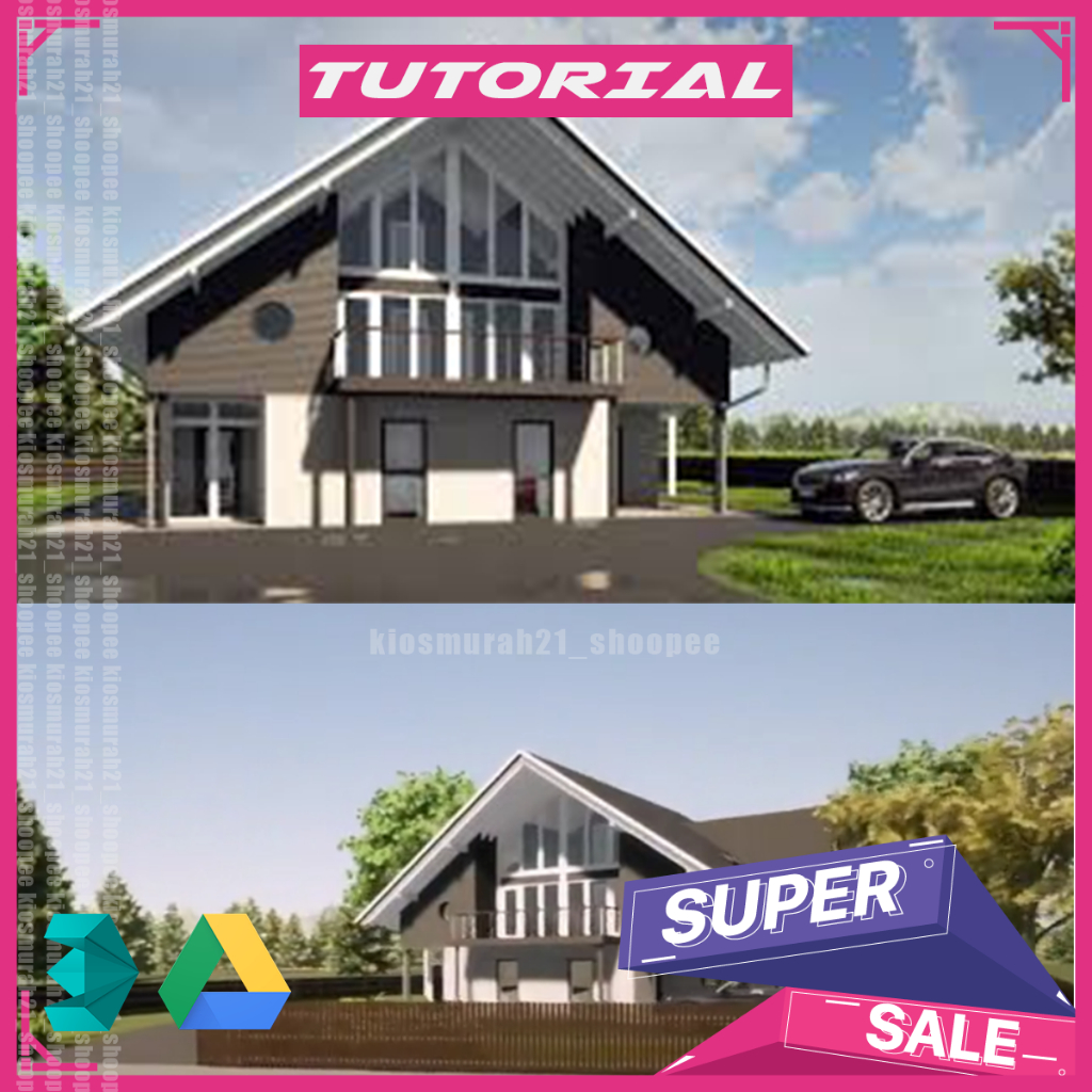 Jual 3ds Max and Twinmotion Architectural Visualization - 3DS Max Tutorial | Shopee Indonesia