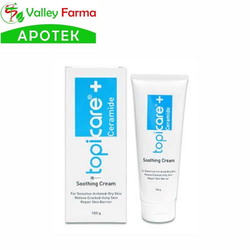 Jual Topicare Plus Ceramide Soothing Cream 100 Gram / Menjaga ...
