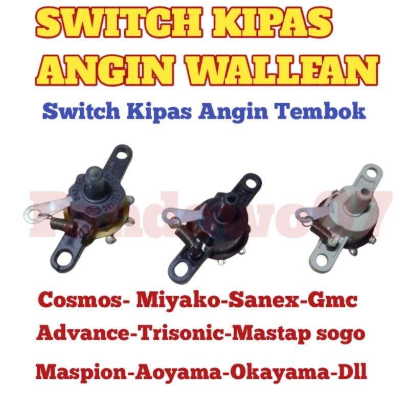 Jual SWITCH KIPAS ANGIN WALLFAN // SWITCH KIPAS ANGIN TEMBOK // SWITCH ...