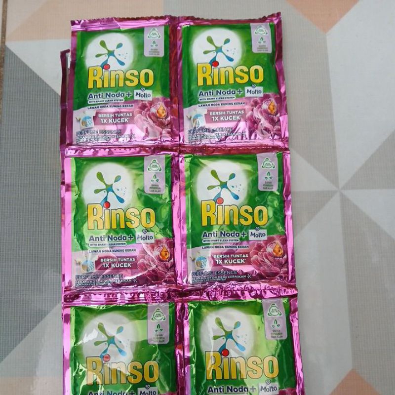 Jual Rinso cair renteng 500 an ( isi 24 pcs ) | Shopee Indonesia