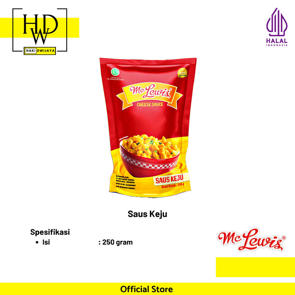 Jual Mc Lewis Cheese Sauce / Saus Keju 250gr | Shopee Indonesia