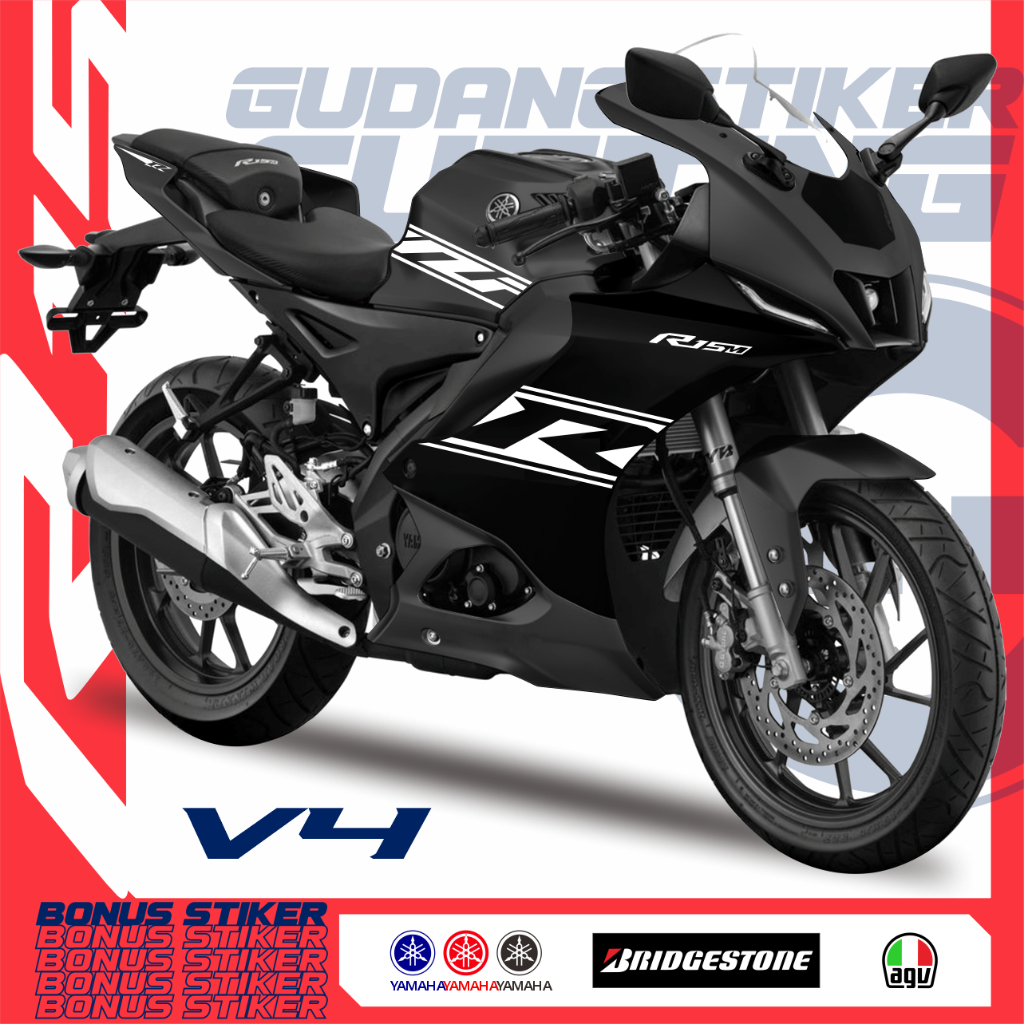 Jual STRIPING CUTTING YAMAHA R15 V4 YZF STIKER R EDITION R15M STICKER ...