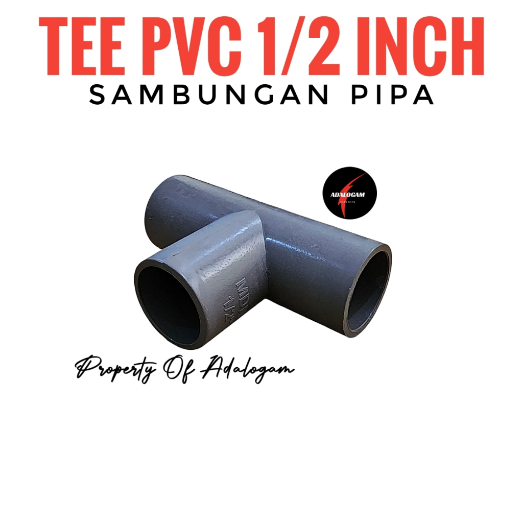 Jual Tee 1/2 Inch Sambungan Pipa T Te Leter T 1/2" | Shopee Indonesia